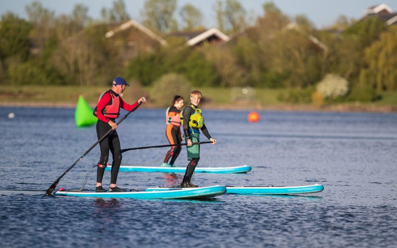 Paddleboarding | Willen Lake